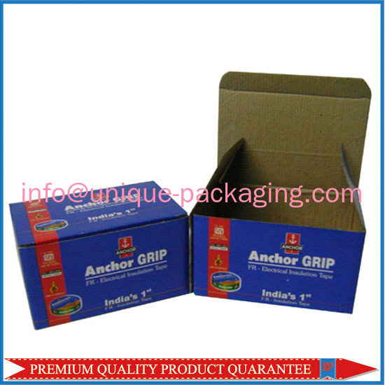 Strong Material Corrugated Color Paper Box for Screw Packaging China