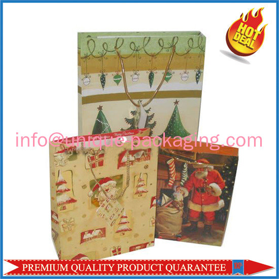 New Design 157gsm C2S Art Custom Color Printing Paper Gift Bag Factory Supply Low Cost