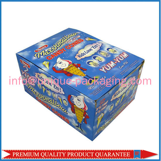 shiny glossy laminated children toy corrugated packaging box custom artwork color print
