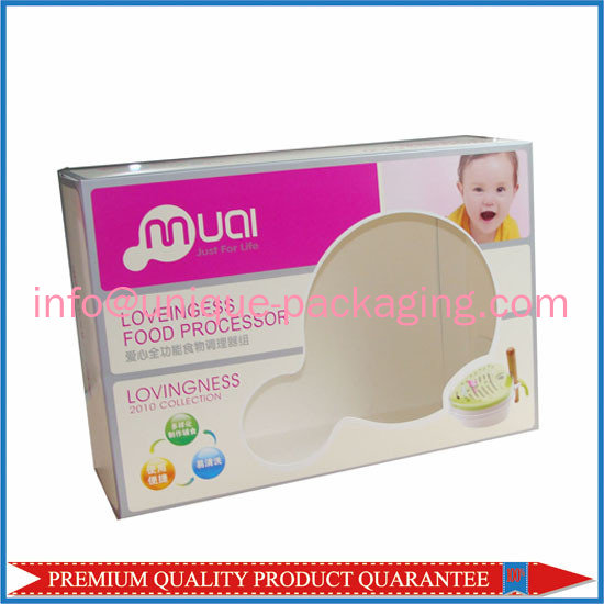 reverse tuck end paper custom color box shiny glossy lamination color print