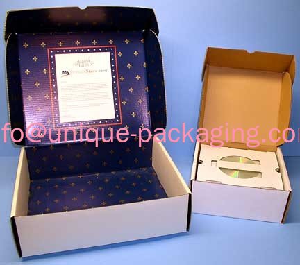 Fashion Design Packaging Corrugated Carton Box with Custom Design Print