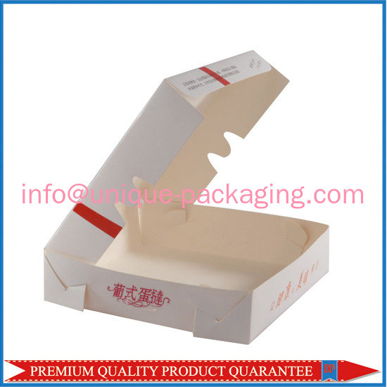 Custom Color Print Sushi Take Away Paper Packaging Box Food Grade