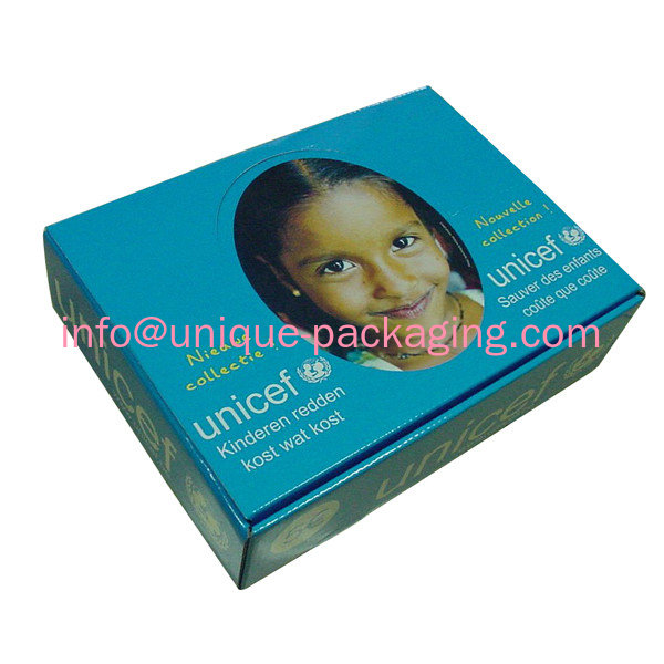 Fashion Design CMYK Full Color Offset Print Paper Corrugated Packaging Box