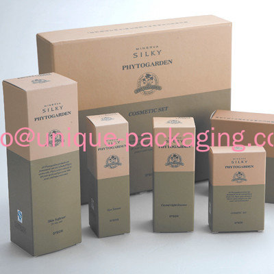 Matte Lamination Custom Color Print Perfume Carton Packaging Box