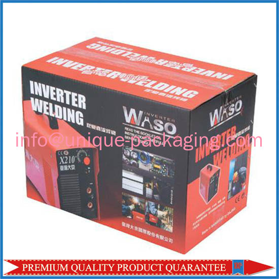 Heavy Duty Corrugated Cardboard Paper Packaging Box with Custom Color Print