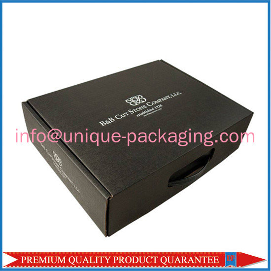 Suitcase Style Matte Color Print Corrugated Cardboard Packaging Carton Box