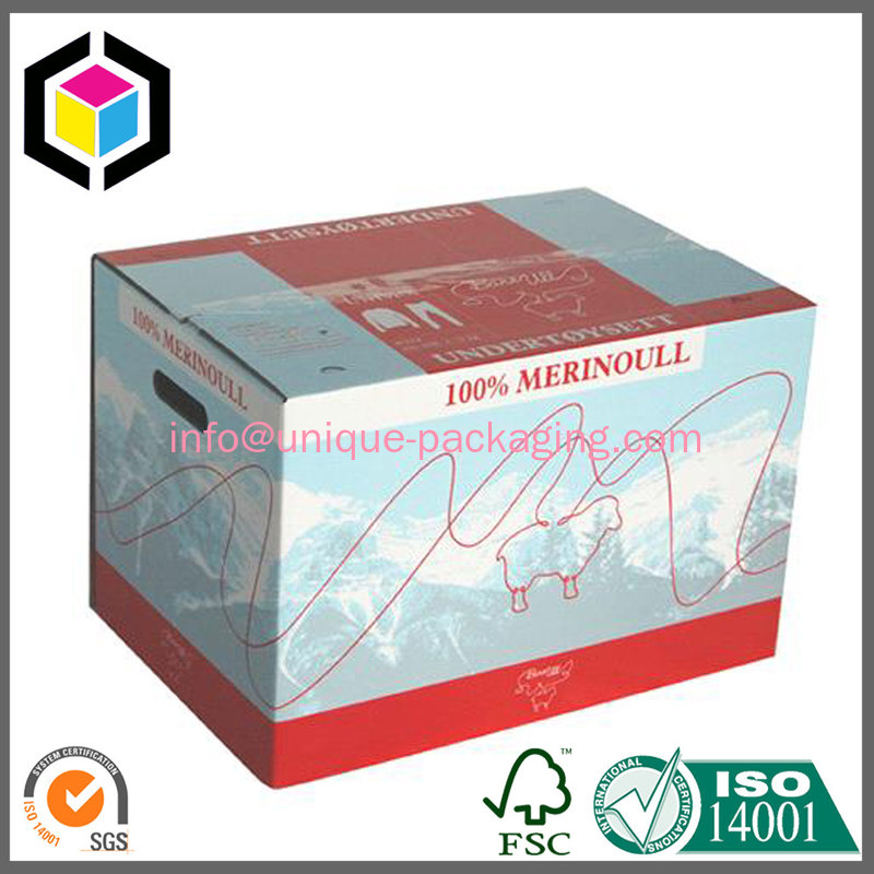 RSC Style CMYK Color Print Corrugated Carton Box Manufacturer China
