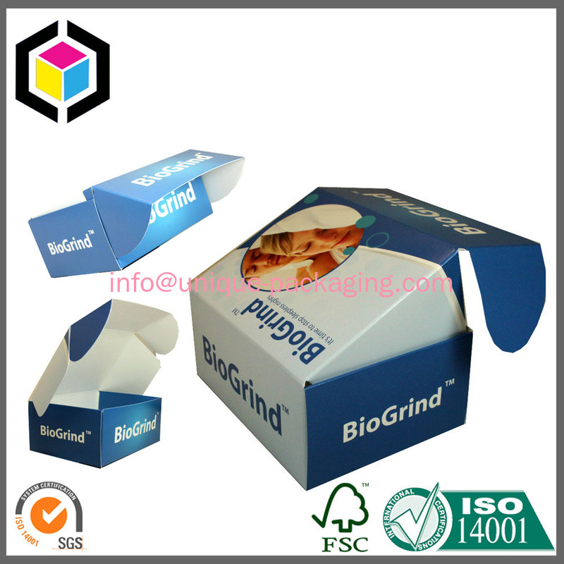 Tuck Top Matte CMYK Full Color Litho Print Corrugated Cardboard Shipping Box