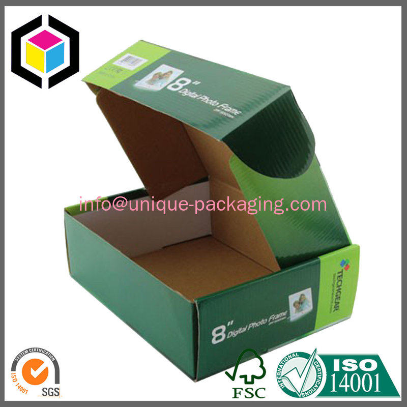 Tap Lock Tuck Top Box Color Printing Corrugated Paper Cardboard Shipping Box