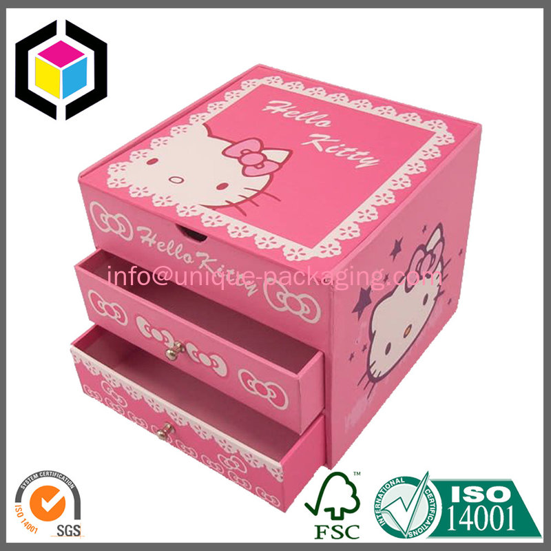 Slide Drawer Matte Color Print Paper Chipboard Gift Packaging Box for Cosmetics
