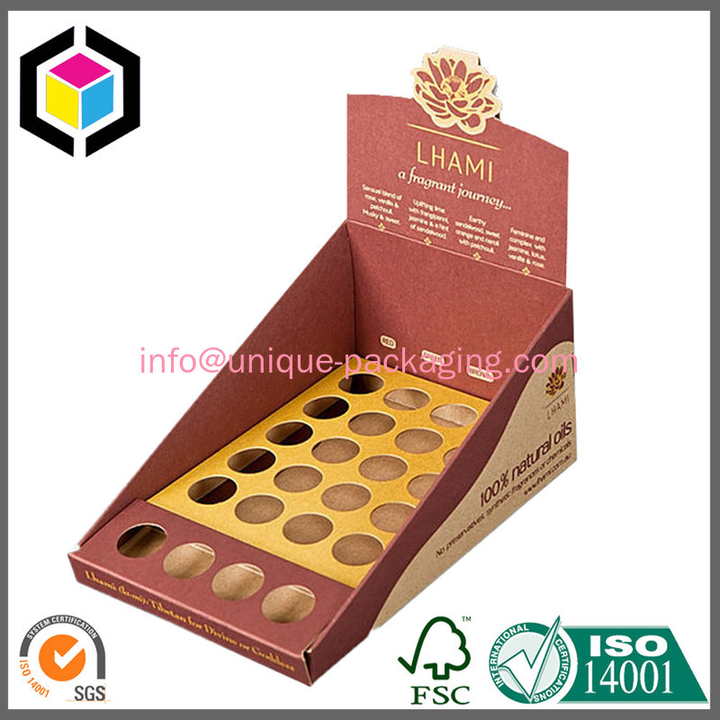 Promotion Custom Color Printed Cardboard Counter Display Boxes for Cookies Chocolates