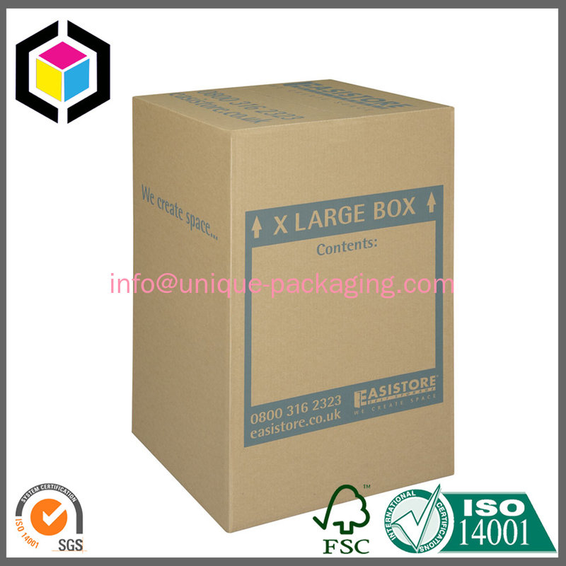 Extra Large Size Custom Color Logo Print Double Wall Carton Packaging Box
