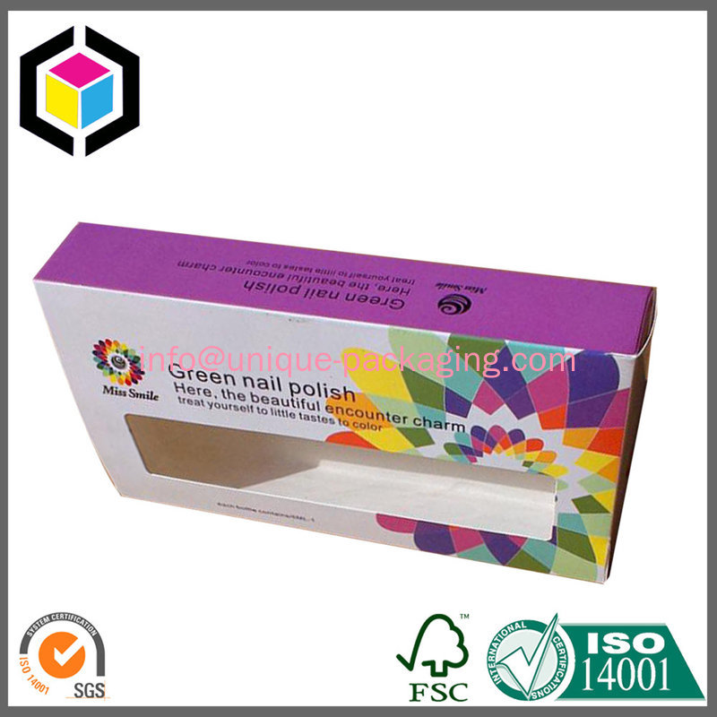 FEFCO 0211 Style Custom CMYK Full Color Paper Box; Glossy Lamination Carton Paper Box