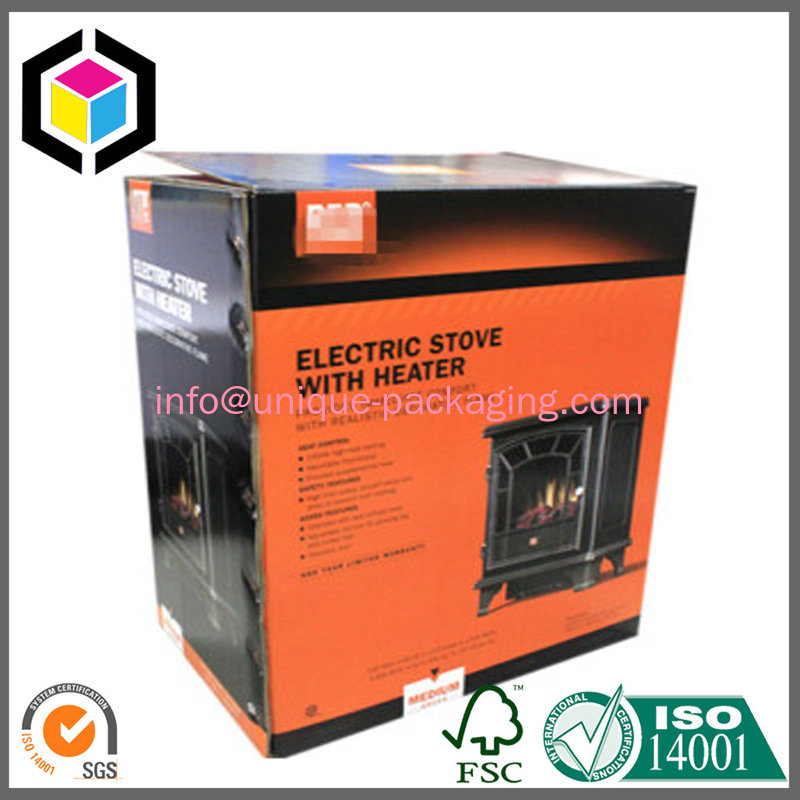 Shanghai Supplier Large Color Corrugated Packing Carton Box; Strong Packaging Box