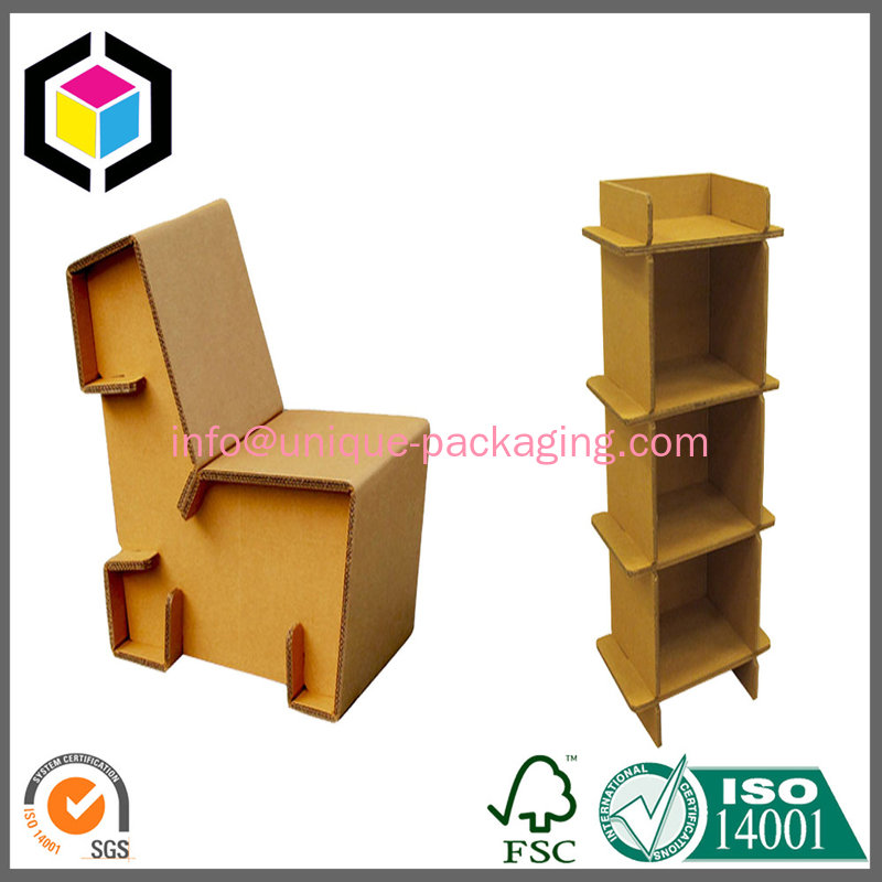 Strong Corrugated Furniture Desk; Shoe Cabinet Made of Cardboard Kraft Paper