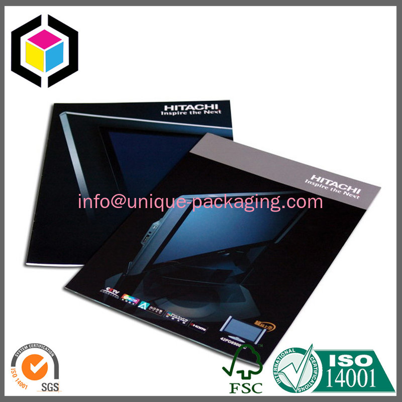 A4 CMYK Full Color Offset Color Print Brochure; Custom Magazine Printing Factory