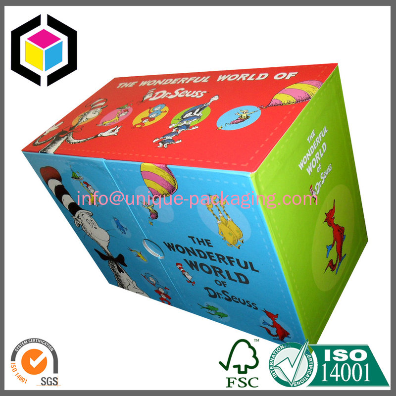 Super Quality Color Printing Paper Box; Matte Custom Color Paper Gift Box