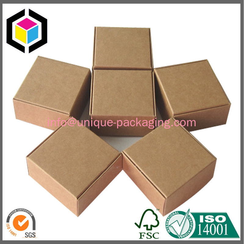 Folding Kraft Corrugated Shipping Box; Brown Corrugated Packaging Box