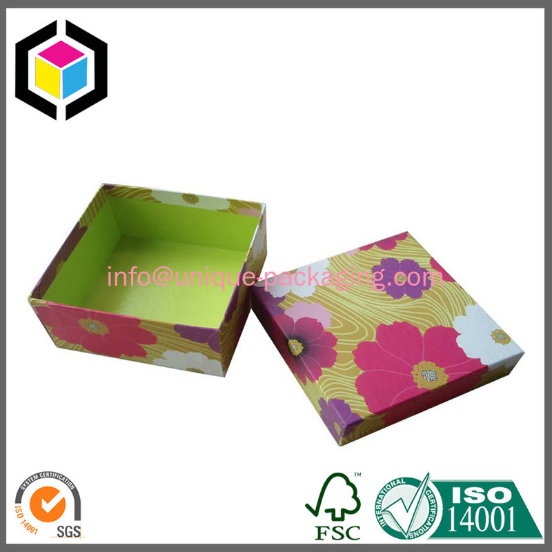2016 High Quality Custom Color Printing Cardboard Gift Paper Box; Color Gift Box