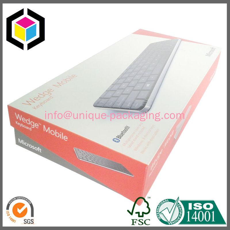 Glossy Color Printing Keyboard Paper Packaging Box; Cardboard Packaging Box