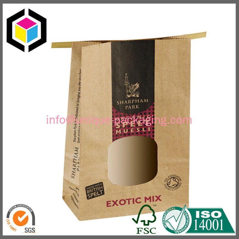 Block Bottom SOS Paper Bags with Sealing Tape; Vomit Bag; Air Sickness Bag