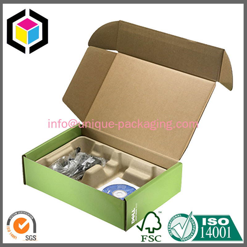 Tab Lock Tuck Top Cardboard Mailing Boxes; Colored Corrugated Shipping Box