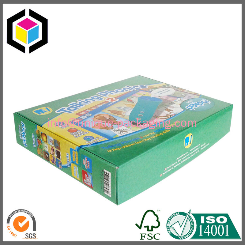 Environmental Soybean Oil Ink Color Print Corrugated Cardboard Packaging Box