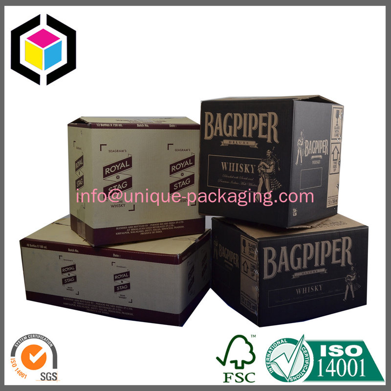 Double Wall Corrugated Cardboard Shipping Boxes; RSC Style Shipping Box