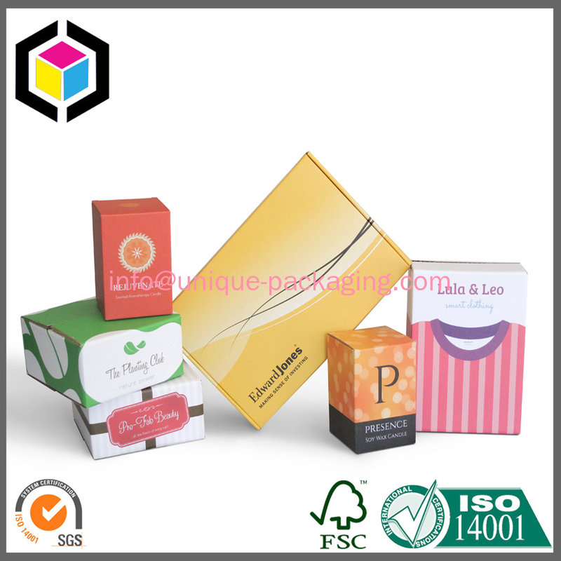 Different Styles Color Printing Cardboard Packaging Box; Custom Corrugated Box