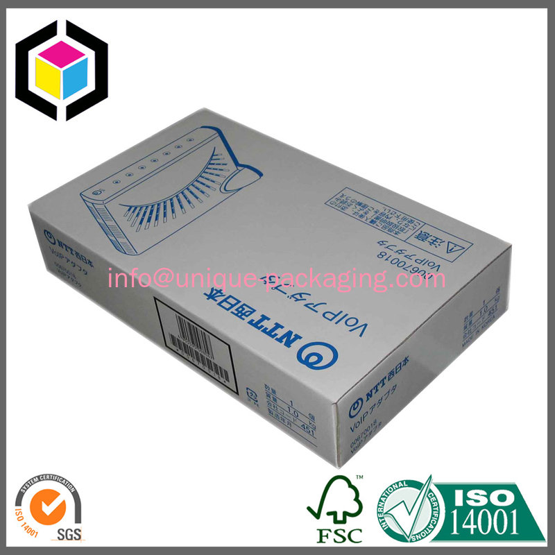 Folding Corrugated Cardboard Packaging Box; Color Corrugated Box