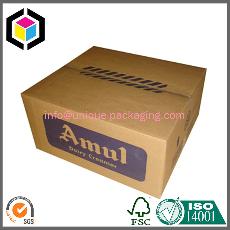 RSC Style FEFCO 0201 Color Print Corrugated Box; Regular Slotted Carton Box