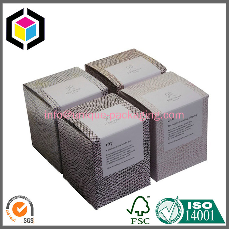 Fashion Candle Corrugated Packaging Box; Matte Color Print Corrugated Box