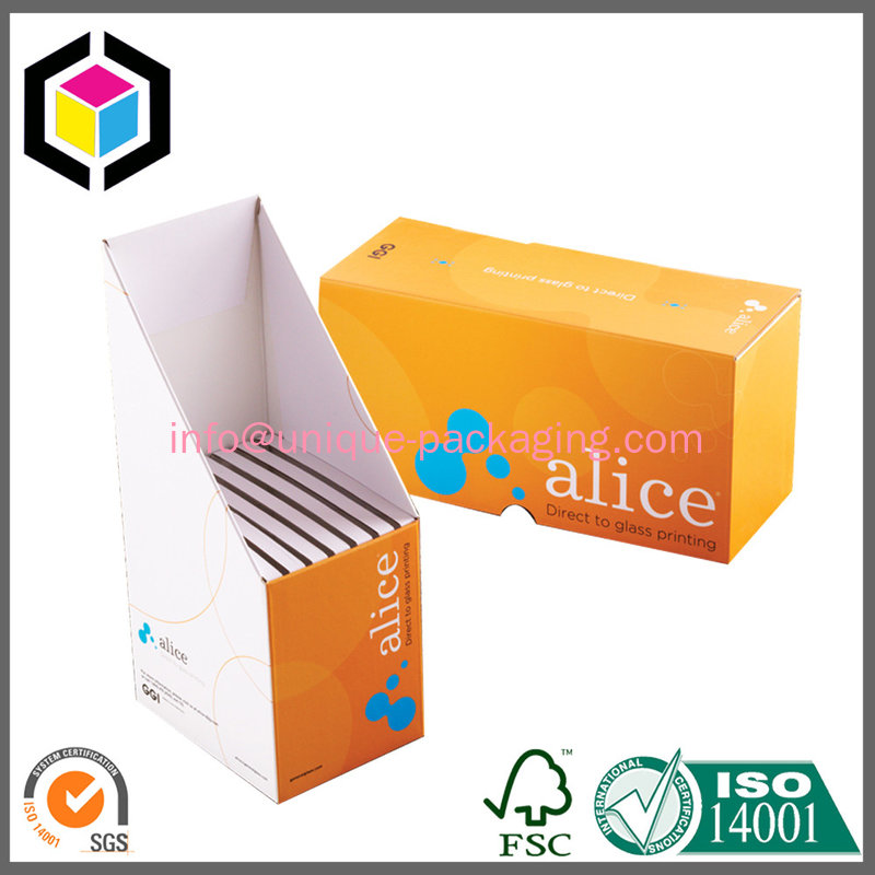 Strong Quality Corrugated Cardboard Display Stand; Corrugated Packaging Box