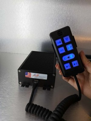 factory price 12v police siren horn 100w ambulance handheld siren for sale