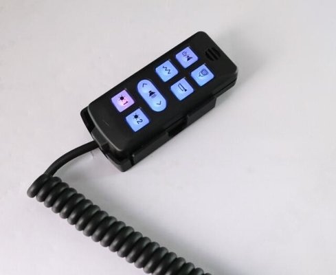 100w electronic fire alarm siren horn handheld siren amplifier