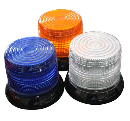 metal base blue color ambulance magnetic rotating beacon led light