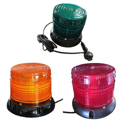 metal base blue color ambulance magnetic rotating beacon led light