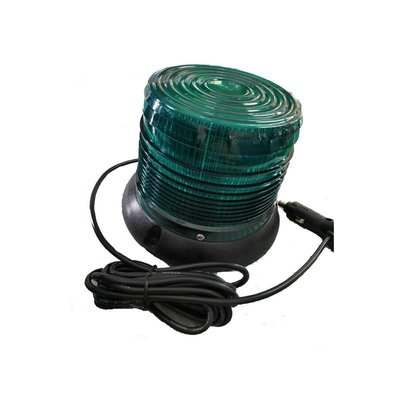 metal base blue color ambulance magnetic rotating beacon led light