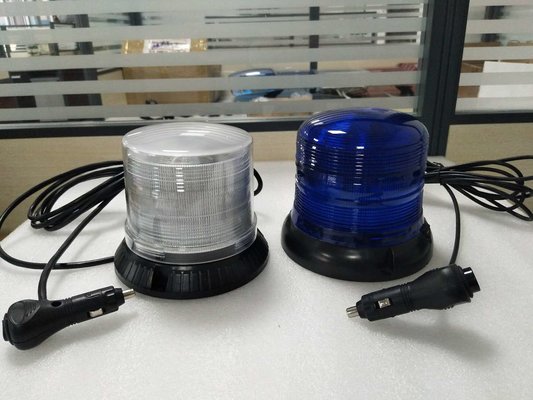 led magnetic flashing red rotating beacon light 12v for fire truck ambulance police