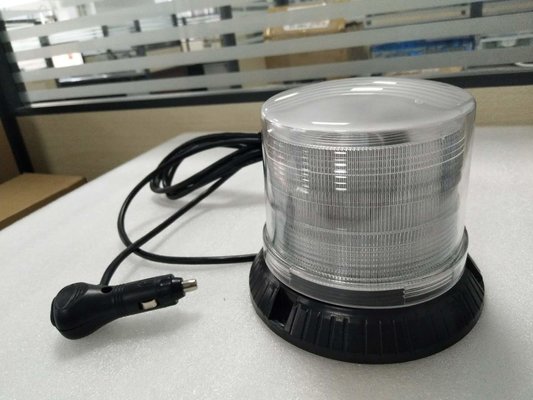 dual color led rotating police warning lights fire lamp with magnetic