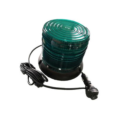 12v 24v magnetic led green rotating beacon light led warning light