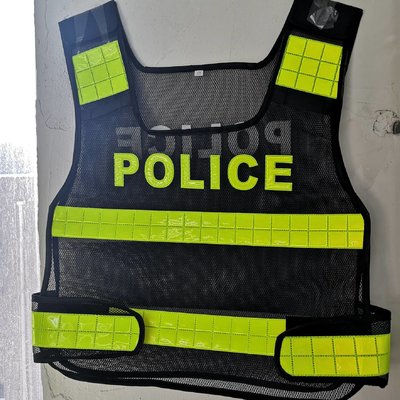 Security Police Traffic Jacket Men Reflective Safety Clothing vest