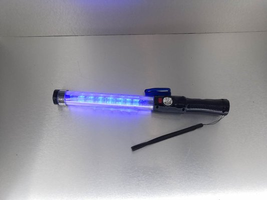 rechargeable traffic plastic baton tri-color warning flash led baton