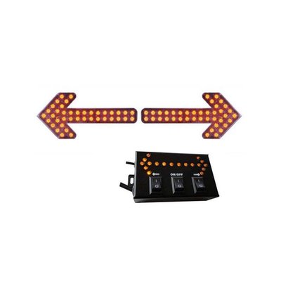 road safety LED directional strobe arrow Lightbar amber led hazard lights