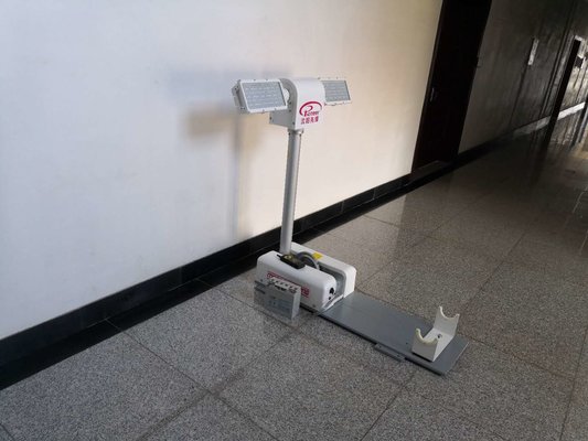 vehicle mounted night scan light tower telescopic obstruction light