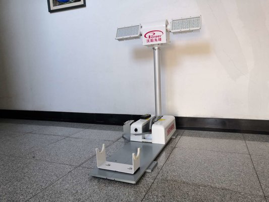 vehicle mounted night scan light tower telescopic obstruction light