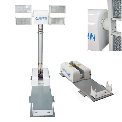 new product high power vehicle-mounted telescopic fire light tower searching light