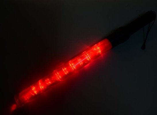 factory directly rechargeable multi color traffic control torch light baton