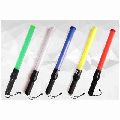factory directly rechargeable multi color traffic control torch light baton