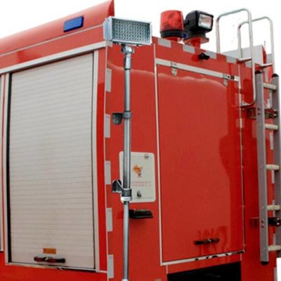 1.5m stainless steel telescopic fire poles light for fire trucks